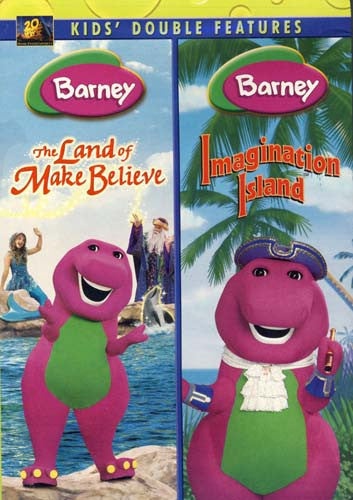 Buy Barney Double Feature: The Land of Make Believe/Imagination Island ...