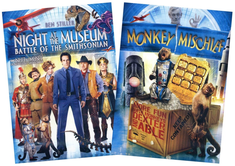 Buy Night At The Museum Battle Of The Smithsonian / Monkey Mischief - 2 Pack (Bilingual) DVD ...