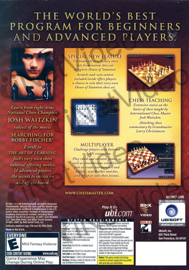 Chessmaster Xi: The Art Of Learning - Grandmaster Edition (Pc) - Used