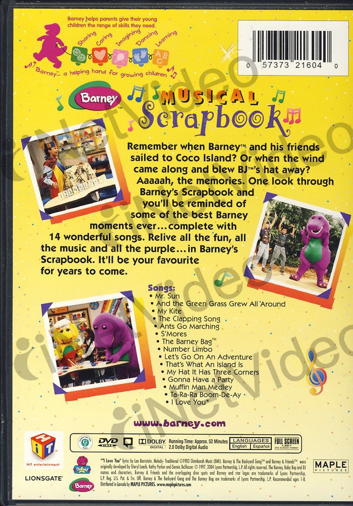 Barney's Musical Scrapbook