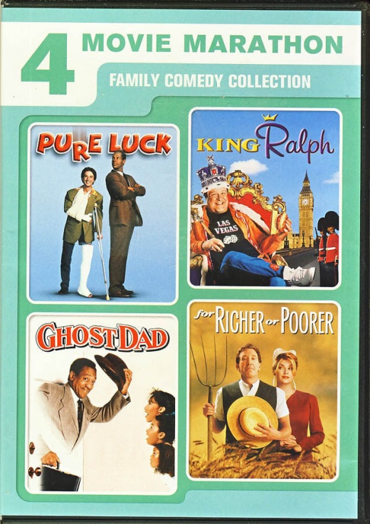Buy 4 Movie Marathon Family Comedy Collection DVD Online - Pure Luck ...