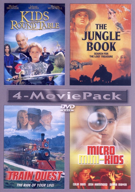 Buy 4-Movie Pack Online: Kids Of The Round Table, The Jungle Book ...