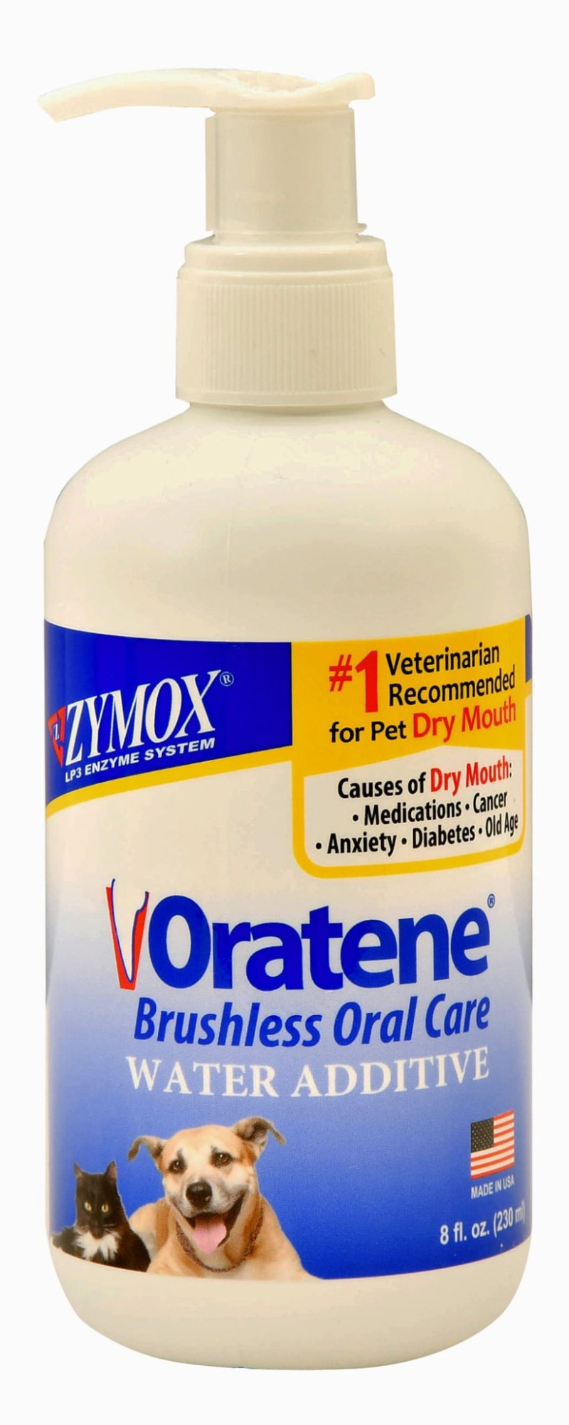 Buy Zymox Oratene Brushless Oral Care Water Additive Online - Dog ...