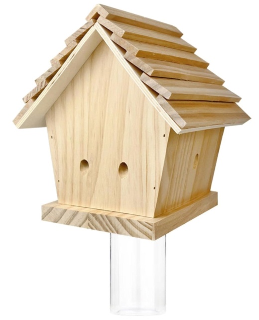 Durable Outdoor Carpenter Bee Trap - Pine Wood, Eco-Friendly, Hanging ...