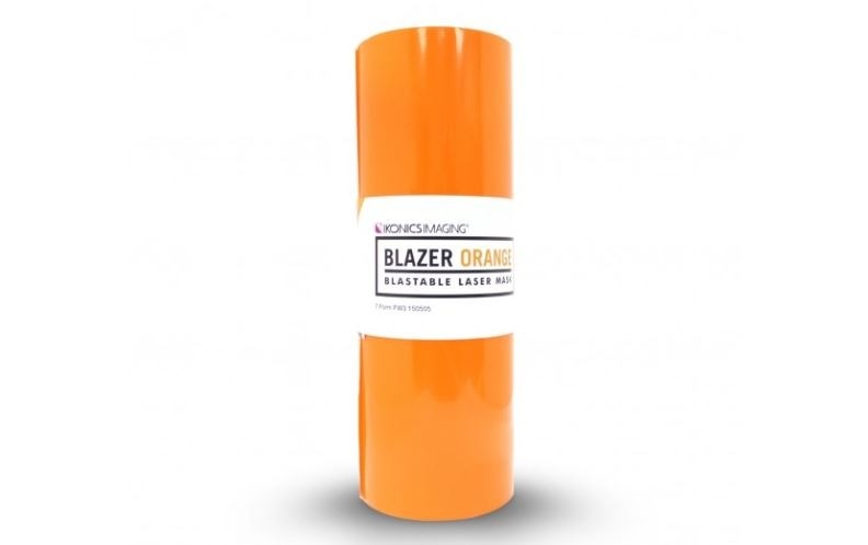 Buy Blazer Orange Laser Mask for Glass and Crystal Etching Online