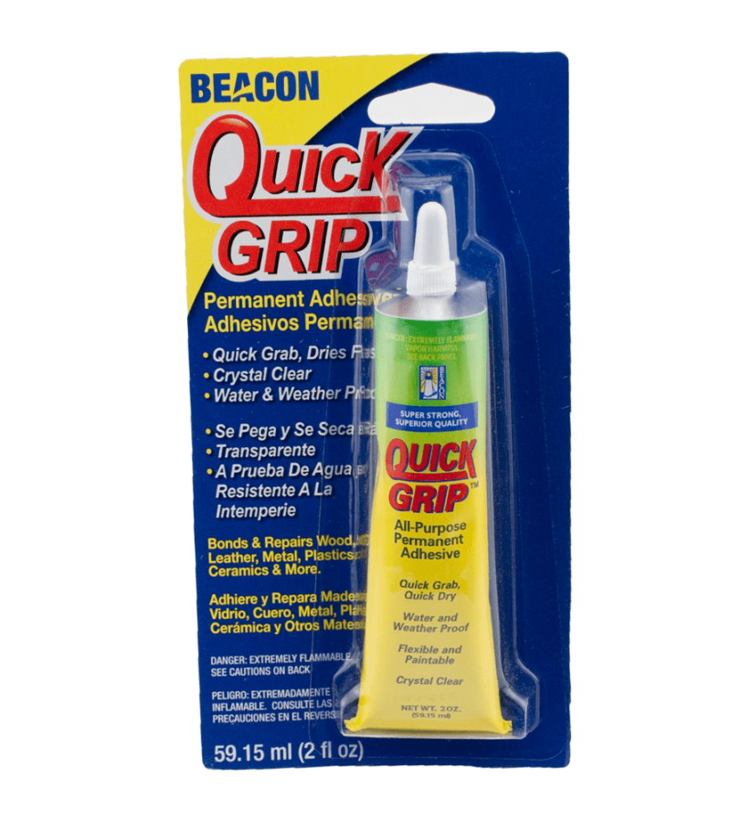 Quick Grip 2Oz Liquid Solvent For Bonding Plastics
