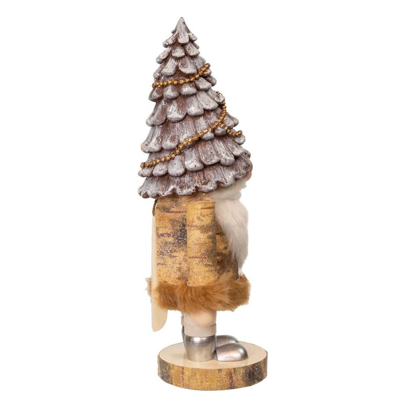 10" Rustic Glam Gnome Nutcracker