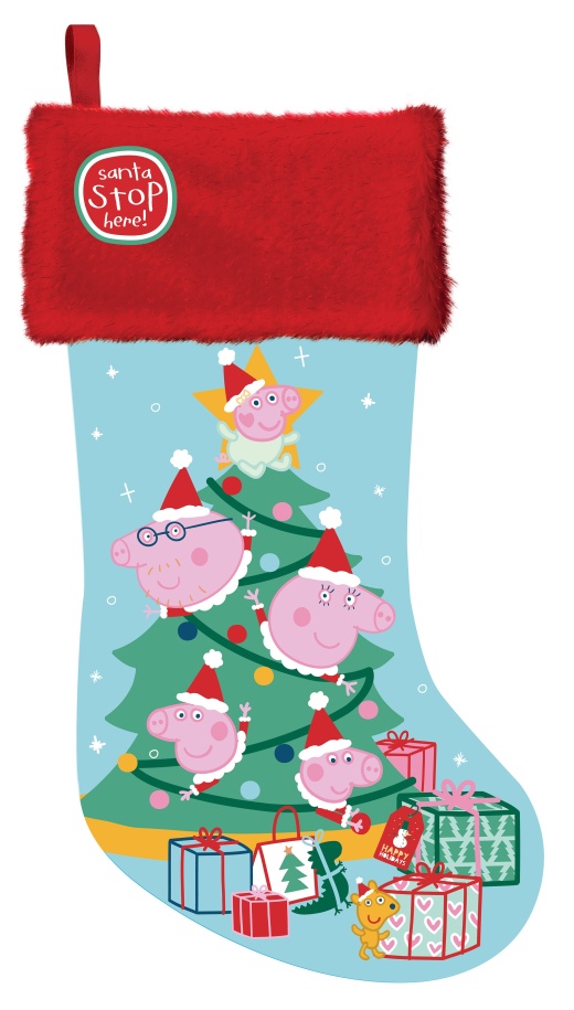 Peppa Pig™ Family With Christmas Tree Stocking
