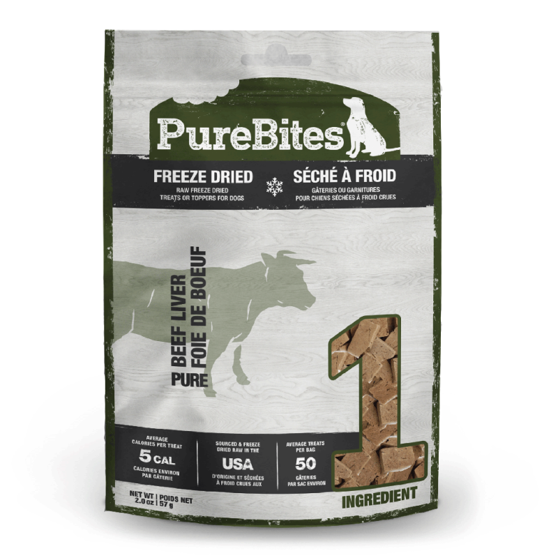 Pure Bites Freeze Dried Beef Liver 2Oz