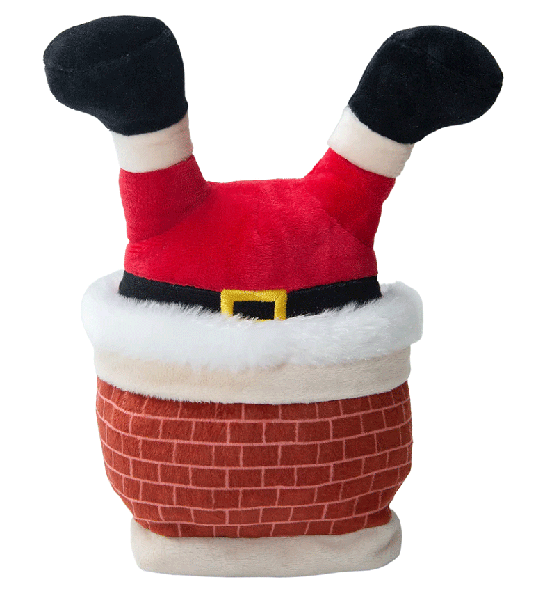 Snugarooz Holiday Slippin Santa