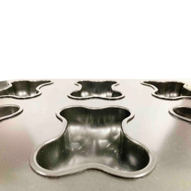 Midlee Nonstick Bone Shape Pan - Bone Shape Cupcakes