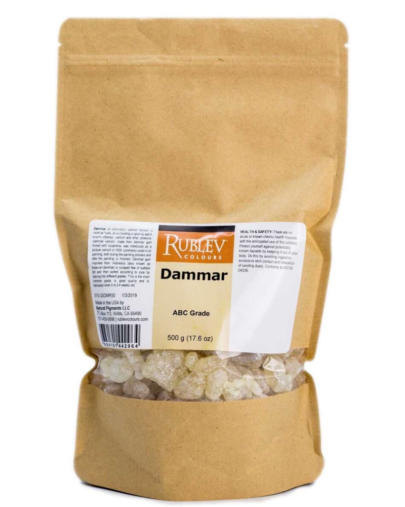 Natural Pigments Dammar 500 g: The most popular resin for making spirit ...