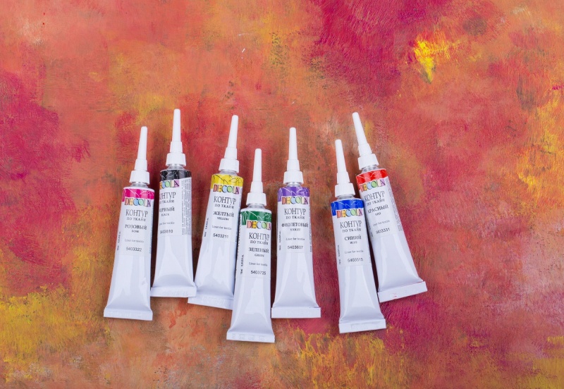 Buy Acrylic Paint Liner for Textile: Decola Extra Fine Artist ...
