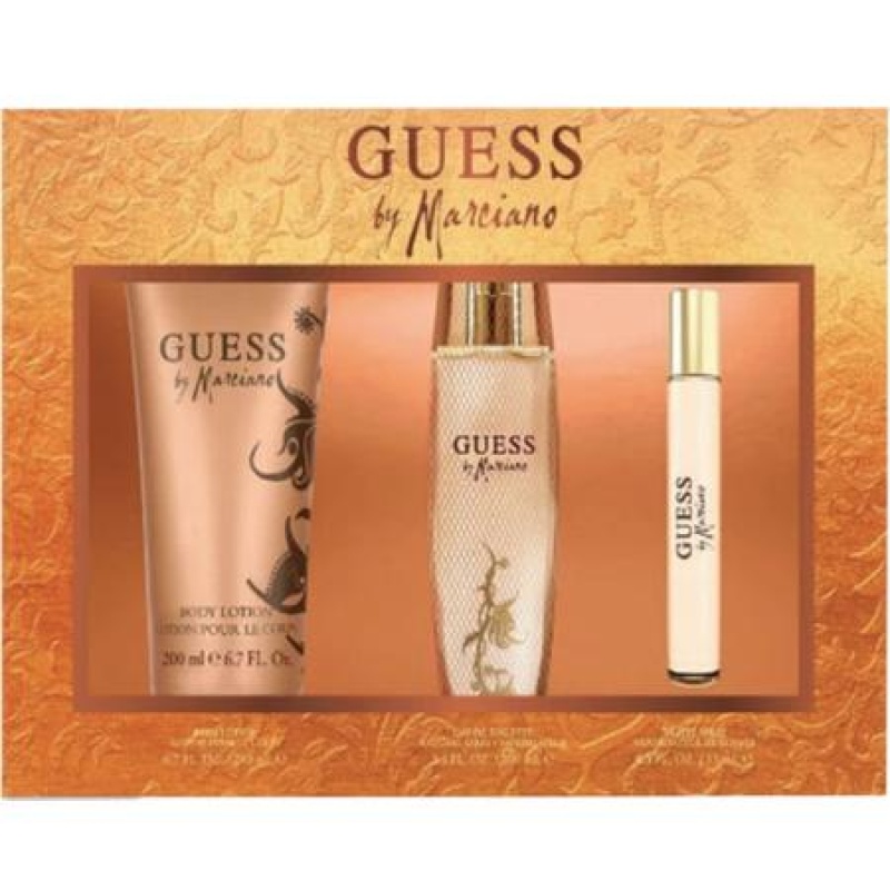 Guess By Marciano 3 Piece Gift Set - 3 Piece Gift Set With 3.4 Oz Edt