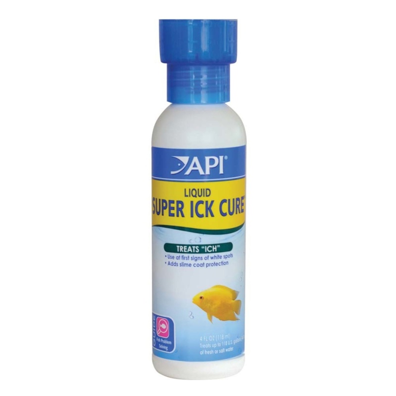 Api Super Ick Cure Freshwater Fish Liquid Medication 1Ea/4 Fl Oz