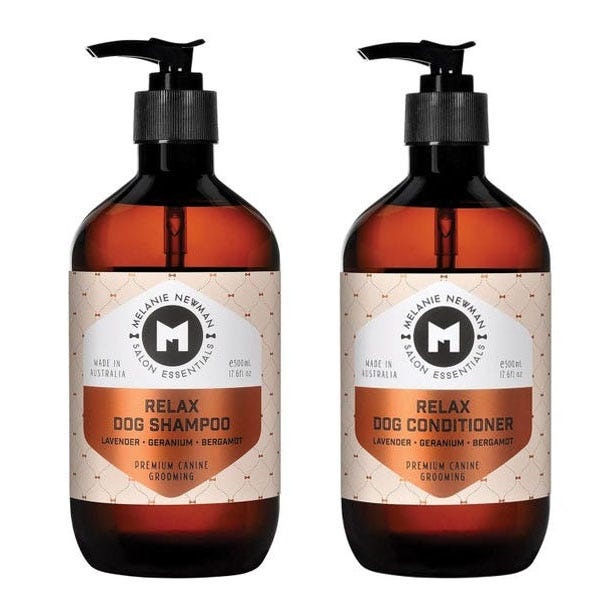 Melanie Newman Relax Dog Shampoo & Conditioner Kit