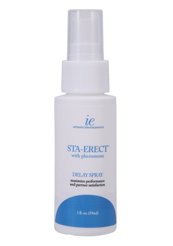 Intimate Enhancements Sta-Erect With Pheromone - Delay Spray For Men