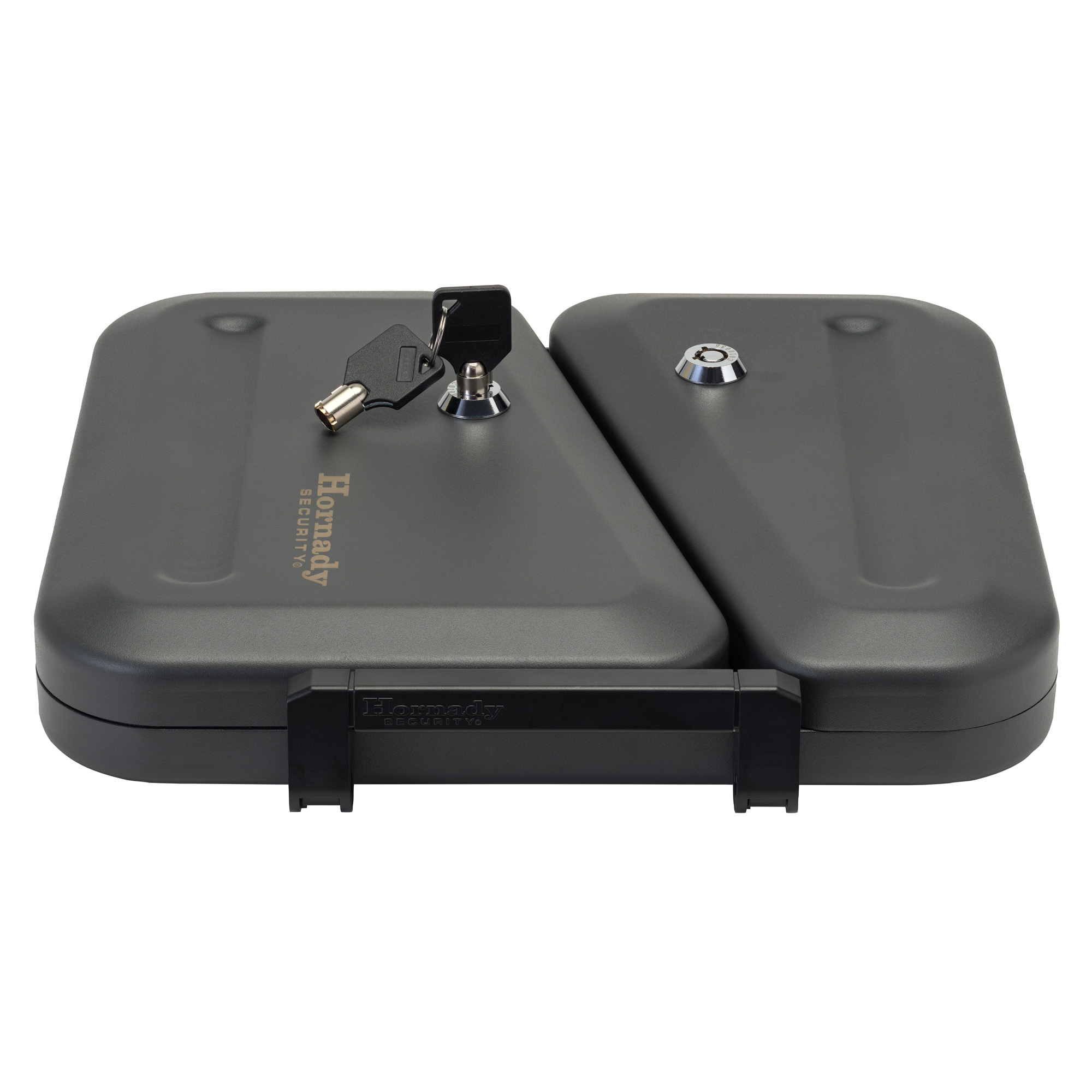 Hornady, Dual-Lid Lock Box, Foam Interior, 2 Keyed Alike Locks, 11"X10 ...