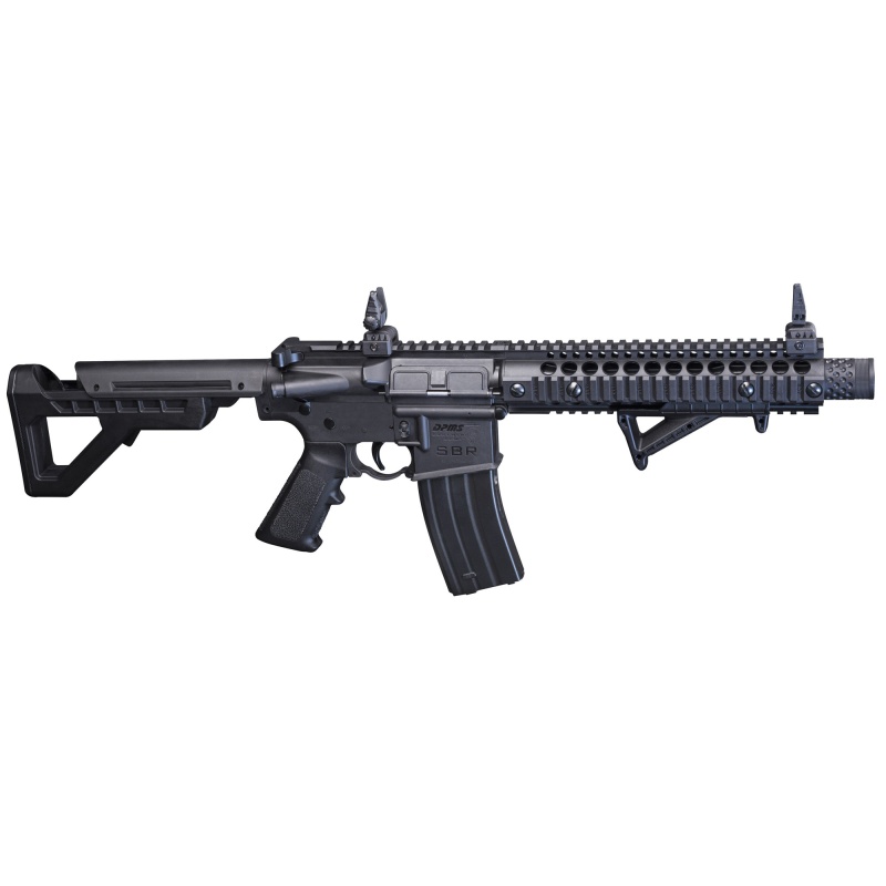Crosman, Dpms Sbr Full Auto Bb Rifle, 430 Feet Per Second, 6 Position ...