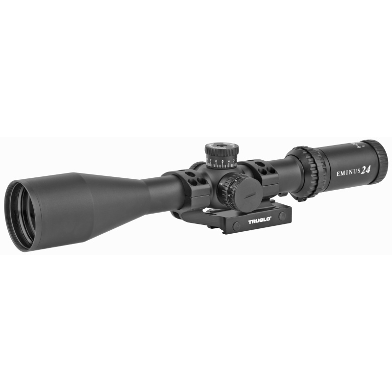Truglo, Eminus Rifle Scope, 6-24X50, Muti-Coated Lenses, Illuminated ...