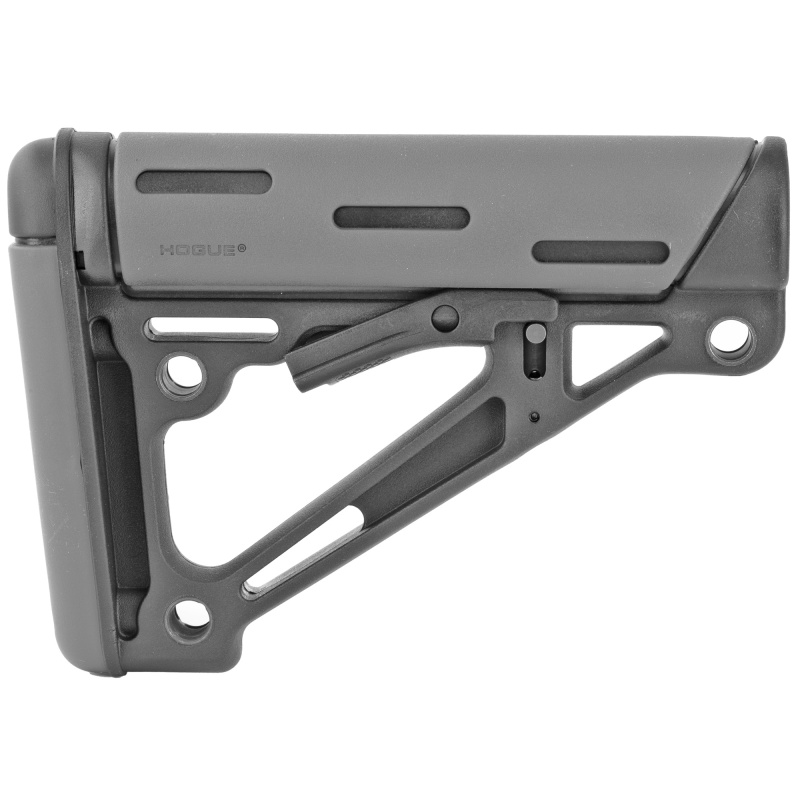 Hogue, Overmolded Rifle Stock, Mil-Spec Collapsible Stock, Ar-15, Gray