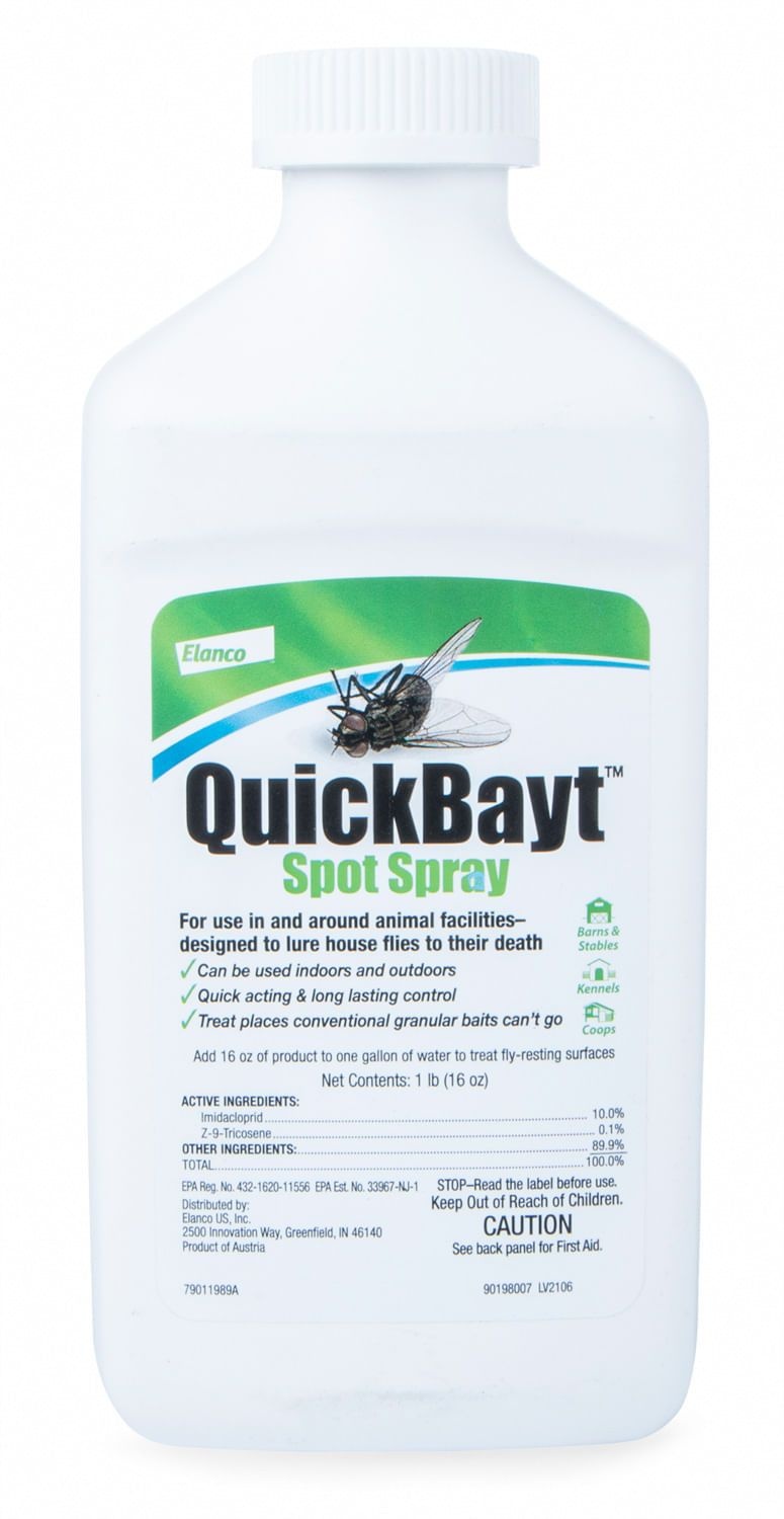 Quickbayt Spot Fly Spray 16 Oz