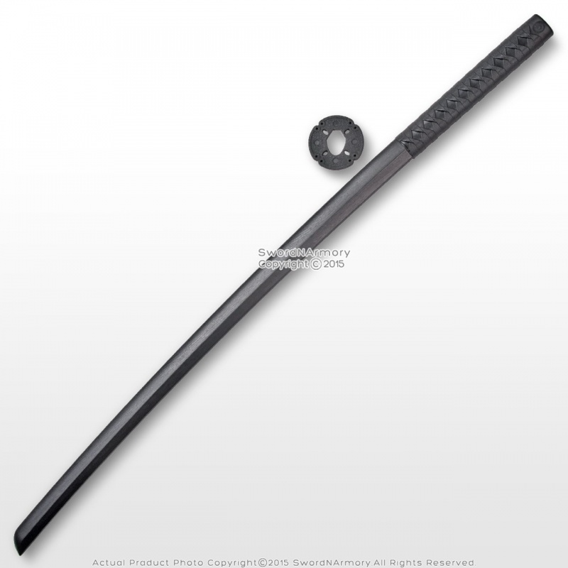 39" Blk Polypropylene Kendo Bokken Bokuto Practice Training Samurai ...