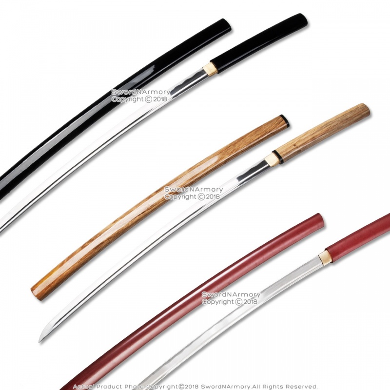 Onikiri Shirasaya Samurai Katana Sword 1045 Steel Carbon Steel Sharp Edge