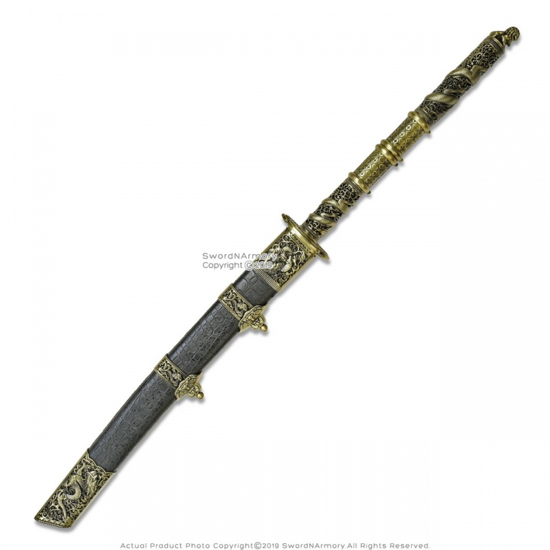 Emperor Kangxi Sword Saber Chinese Dao Broadsword Qing Dynasty Ancient ...