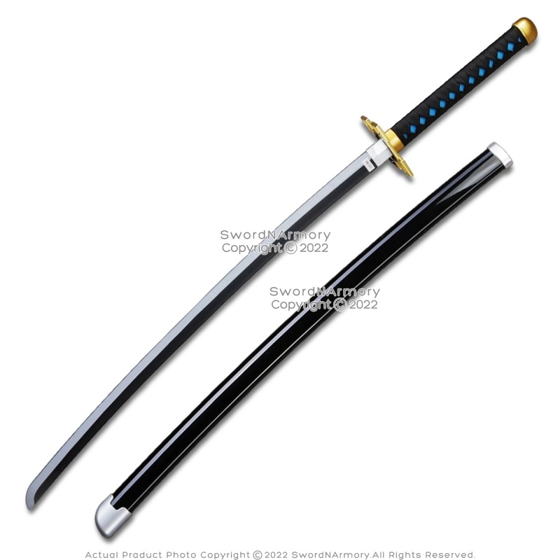 40" Abs Plastic Blade Muichiro Tokito Nichirin Katana Samurai Sword ...