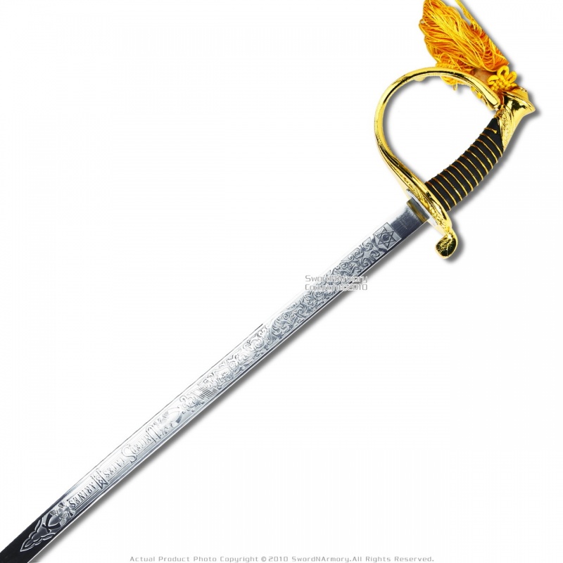 United States Military Nco Marine Saber Sword Usmc Gold Scabbard