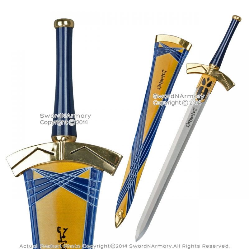 Fate/Stay Night Saber Lily Excaliber Anime Sword Dagger Cosplay Prop ...