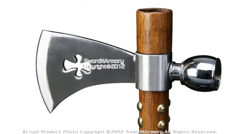 Indian Warrior Native American Tomahawk Hatchet Axe Peace Pipe Tobacco