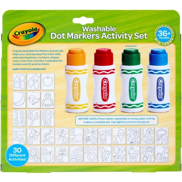 Crayola Washable Dot Marker Activity Set crayola-washable-dot-marker-activity-set