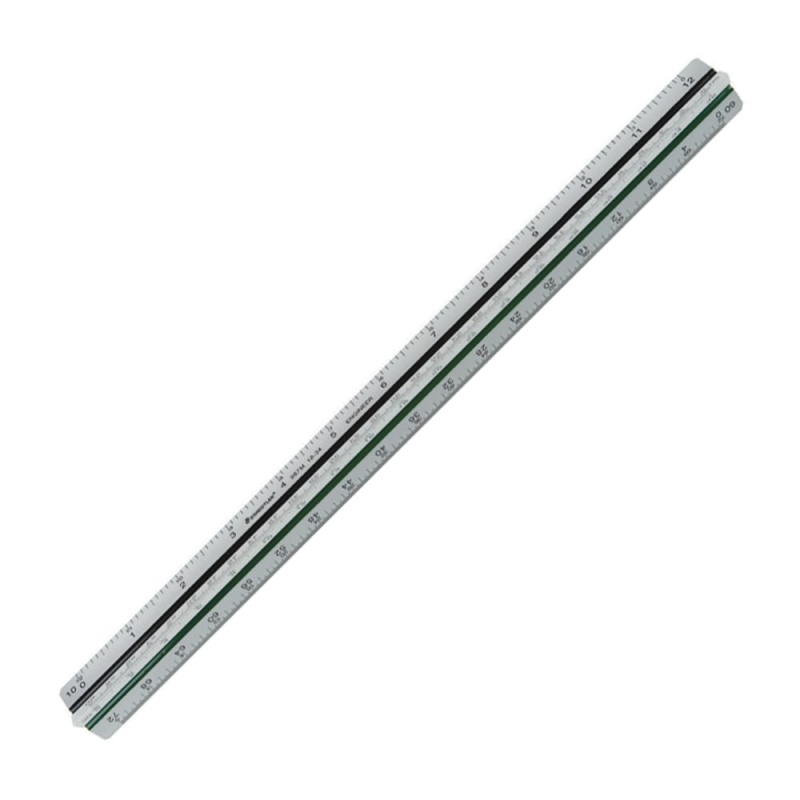 Staedtler Professional Engineer's 12" Triangular Scale - Buy Online