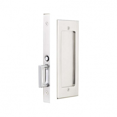 Emtek 211 Modern Rectangular Pocket Door Lock With Various Options ...