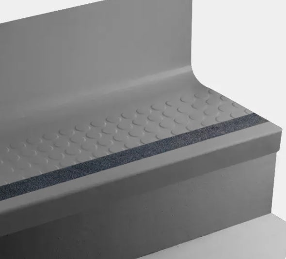 Johnsonite Thunder Raised Round Rubber Moulding / Trim - 19" X 36 ...