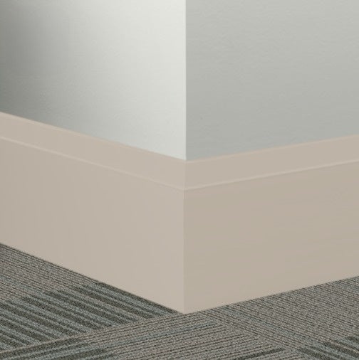 Johnsonite Zephyr Rubber Millwork Contoured Wall Base - 4 1/2" X 96" X ...