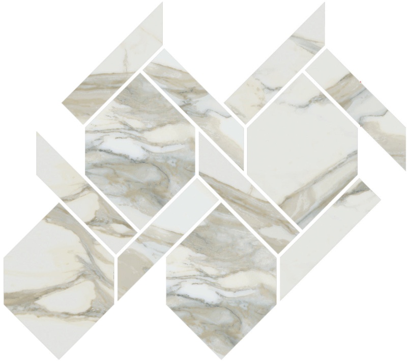 Buy Stratus Oro Porcelain Mosaic - Rope Online | Marble-Look Tile at ...