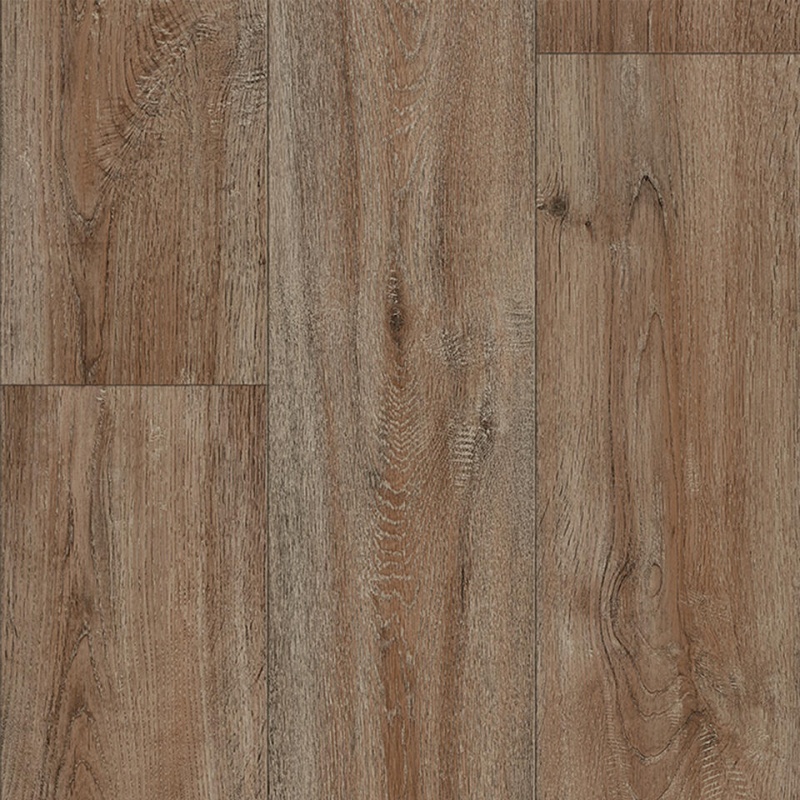 CustomPro Cliff Oak Gunstock Luxury Sheet Vinyl Flooring by Stone ...