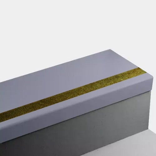 Johnsonite Grapest Hammered Rubber Moulding / Trim - 14 1/4" X 42 ...