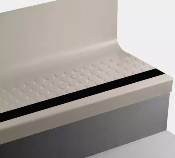 Buy Johnsonite Clay Raised Round Rubber Moulding / Trim - 19" x 96 ...