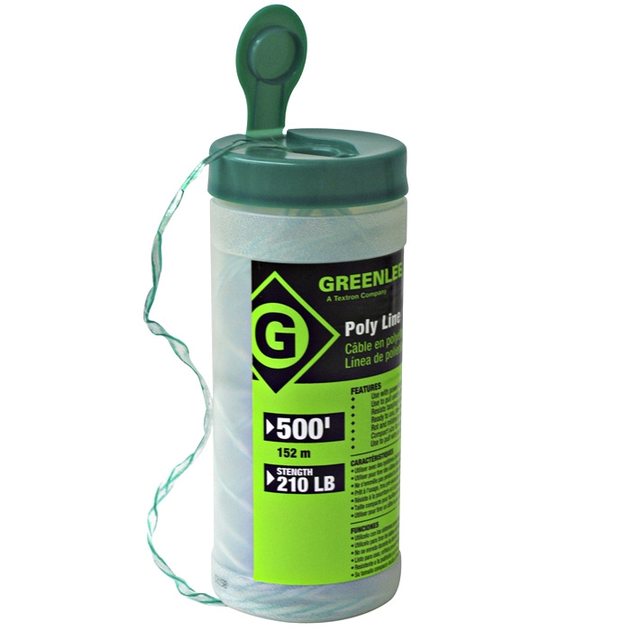 Greenlee 500' Poly Line In Mini Container