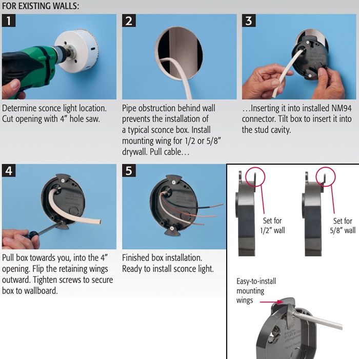 Arlington Low Profile Sconce Box