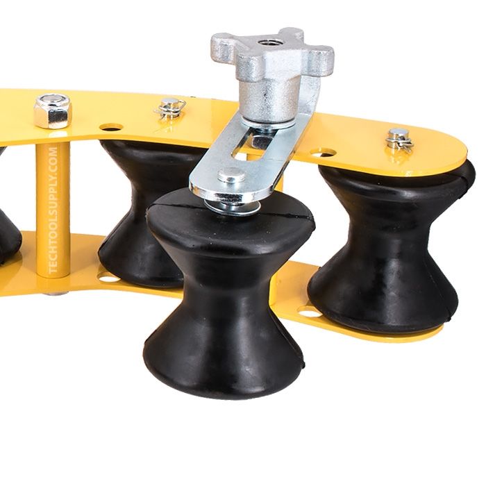 Jameson 90 Degree Corner Block - Single, 3In Rollers