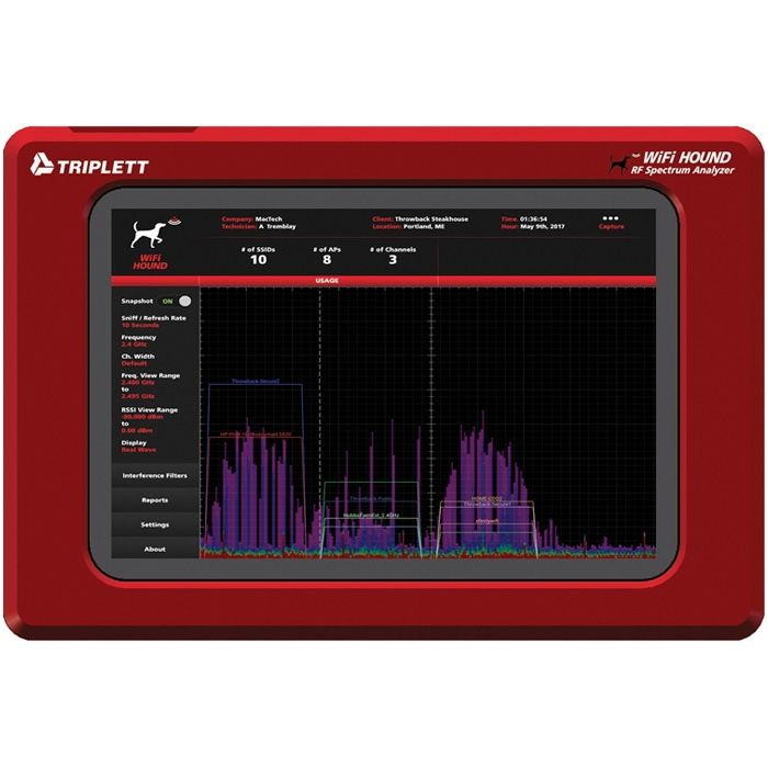 Buy Wifi Hound 2 4 And 5 Ghz Spectrum Analyzer Online Optimize Your