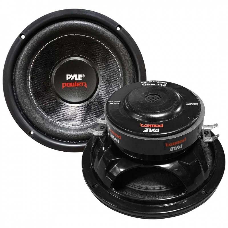Pyle 6″ Woofer, 300W Rms/600W Max, Dual 4 Ohm Voice Coils - Buy Online