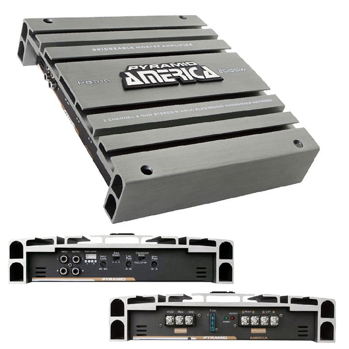 Buy Pyramid 2 Channel Amplifier, 200W Rms/2000W Max Online - High ...
