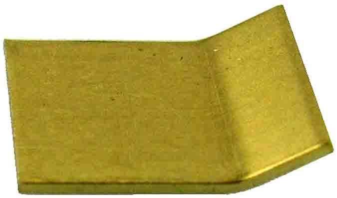 Buy Glass Tabs 3/8" X 1/2" Online - 12 Pack Brass Bezel Glass Tabs