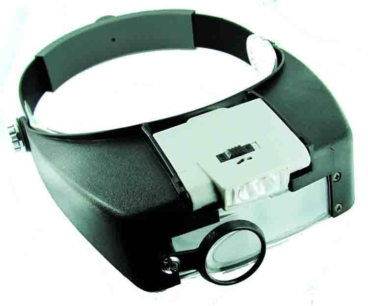 Buy Illuminated Magnifier Head Set Online - High Power Magnification